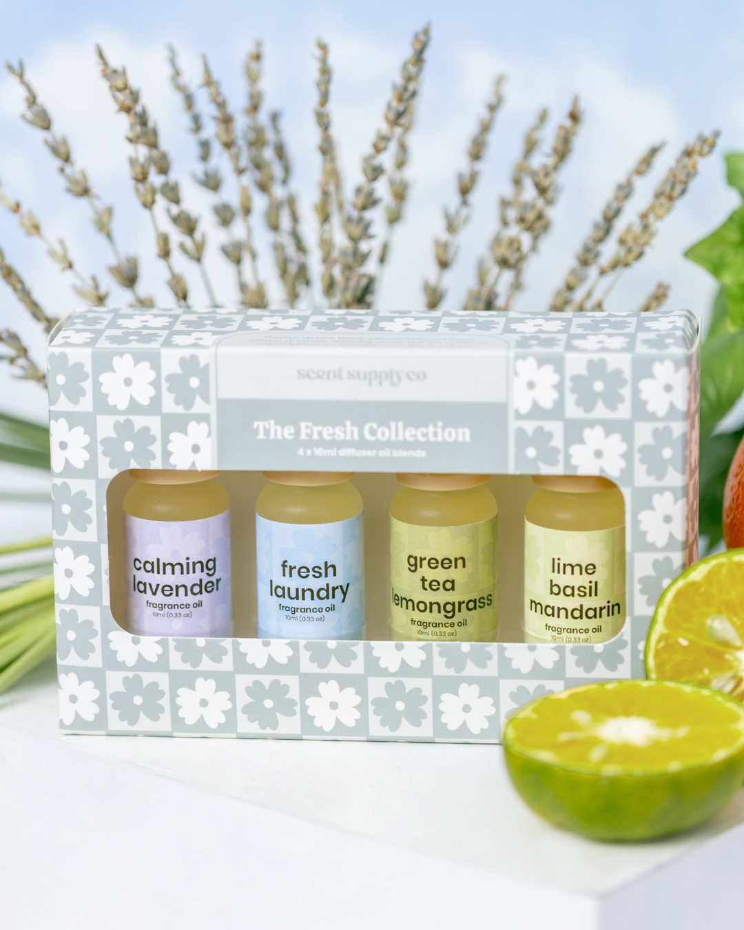 Fresh Fragrance Oil Gift Box for Extreme Calmness – Scent Supply Co